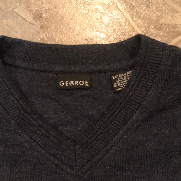 George | Sweaters | Mens Light Weight Sweater Navy Blue | Poshmark